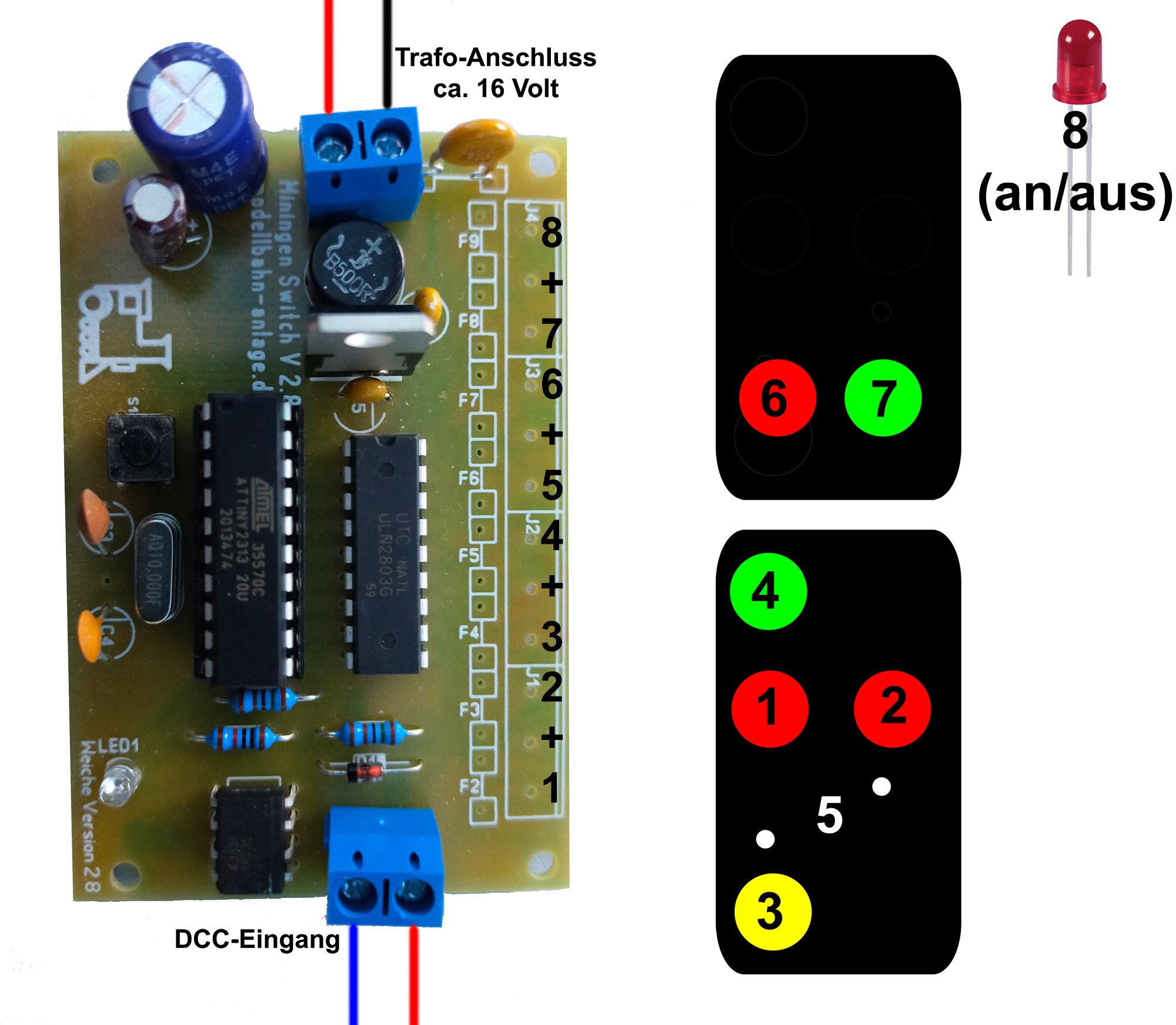 Signaldecoder – Modellbahn Digitaldecoder